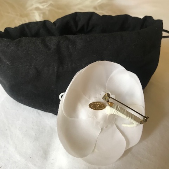 CHANEL | Accessories | Chanel Camelia Flower Brooch | Poshmark